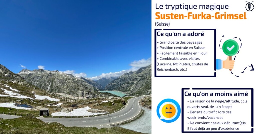 Le triptyque magique: Susten - Furka - Grimsel - Cruizador